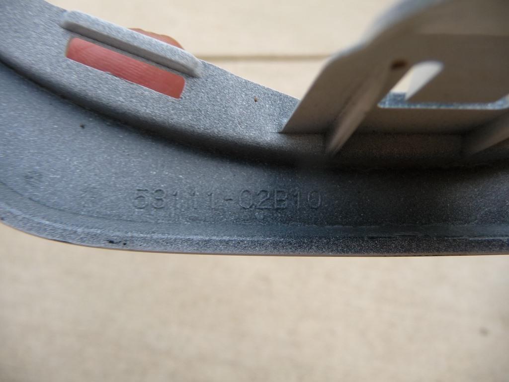 Toyota Corolla Front Radiator Upper Grille 53111-02B10 OEM A1 | LA ...