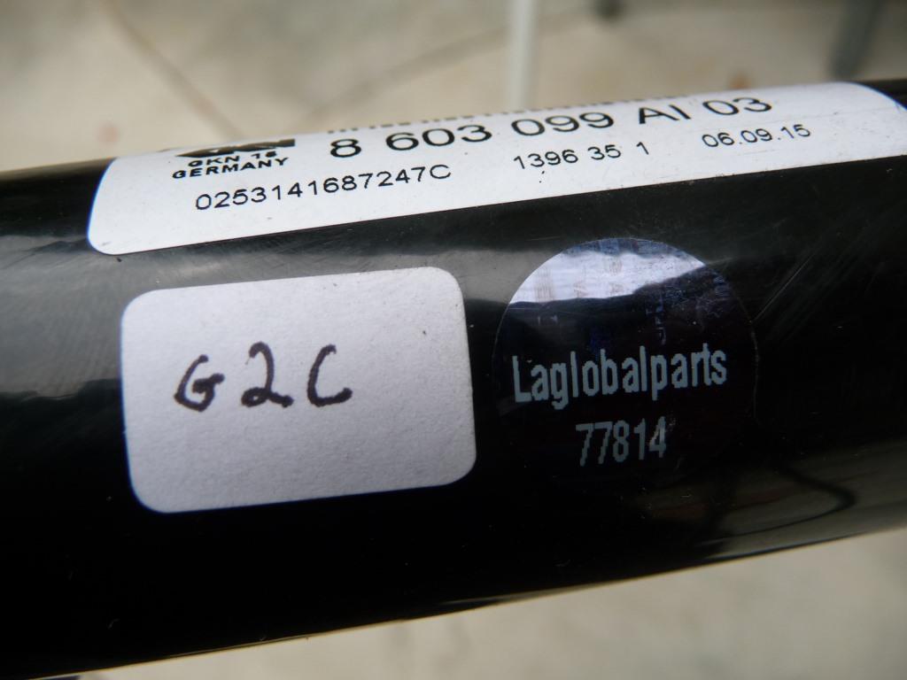 2011-2016 BMW F10 F11 528i 535i Rear Left Output Shaft D=38MM ...
