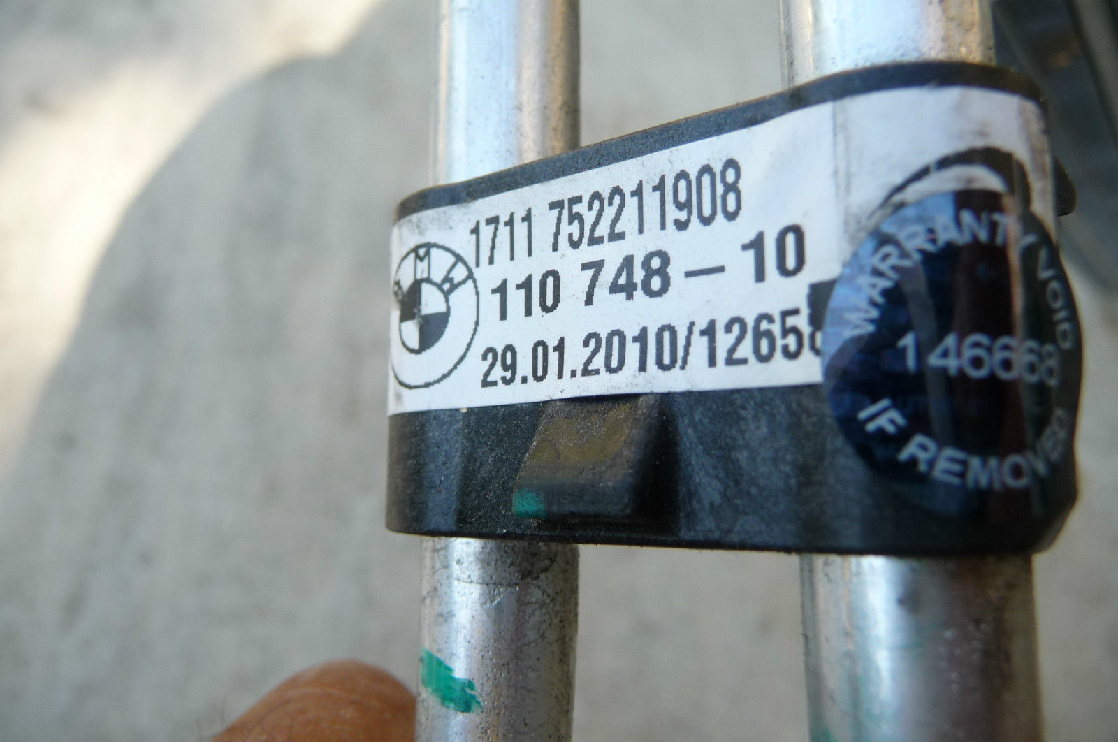 OEM BMW E82,E88,E90,E92,E93 Power steering cooler loop 17117522119 | LA ...