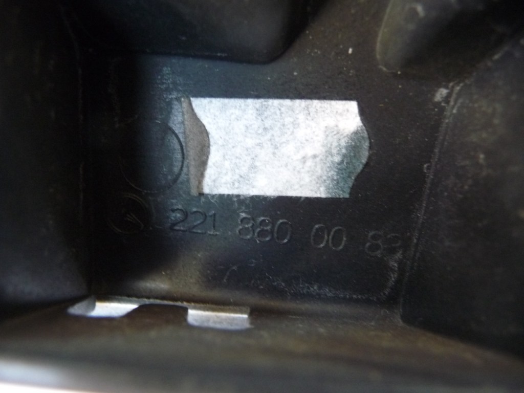 Mercedes Benz S Class W221 Radiator Grille Grill Shell 2218800083 OEM ...