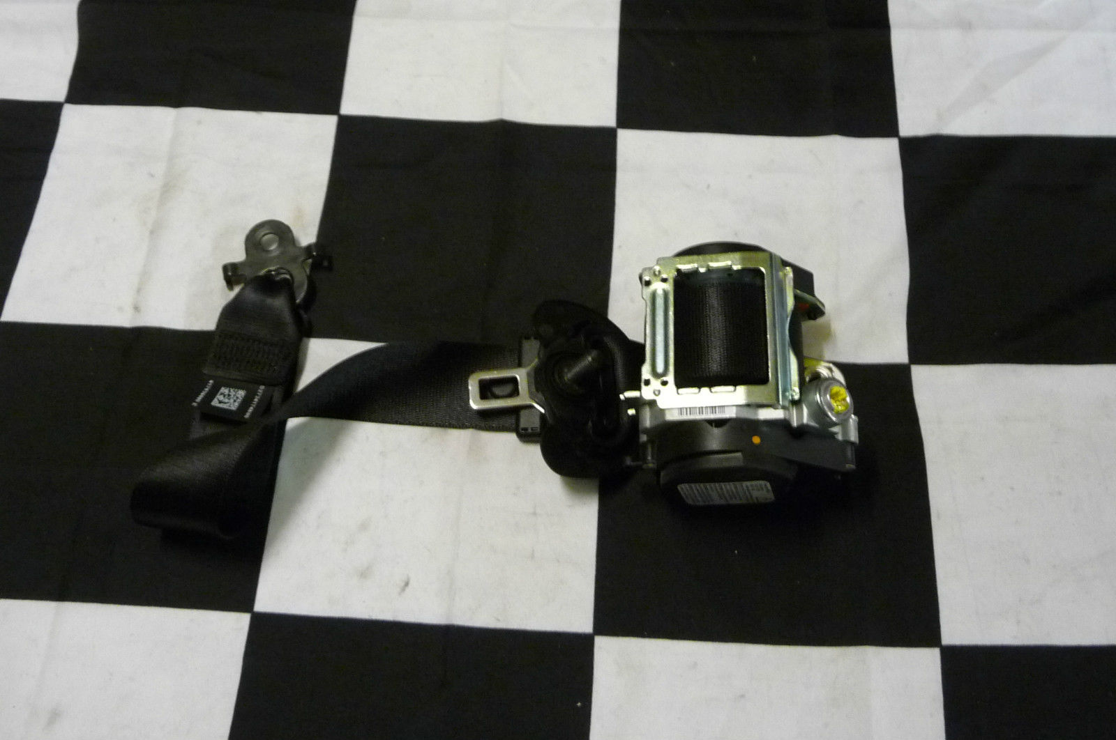 BMW 5 Series Front Right Upper Safety Belt SCHWARZ 72117241748 OEM OE ...