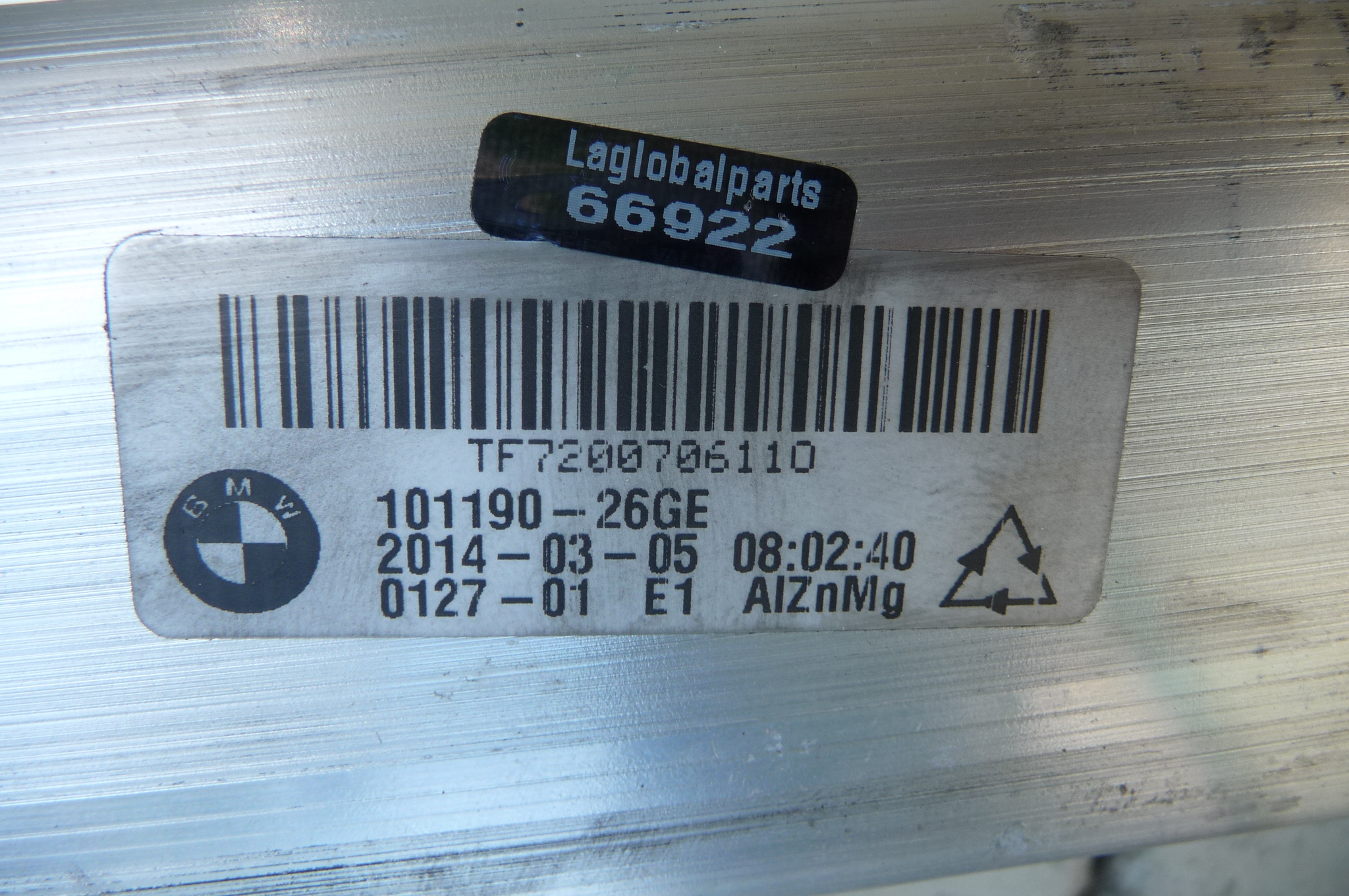 BMW 5 Series M5 Front Bumper Reinforcement Carrier 51117200706 OEM OE ...