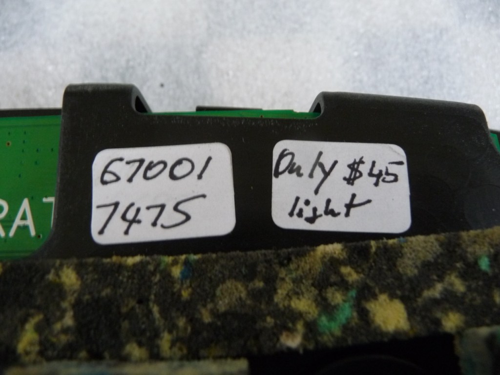 Maserati Ghibli Quattroporte Rear Dome Lamp Interior Light 670017475 ...