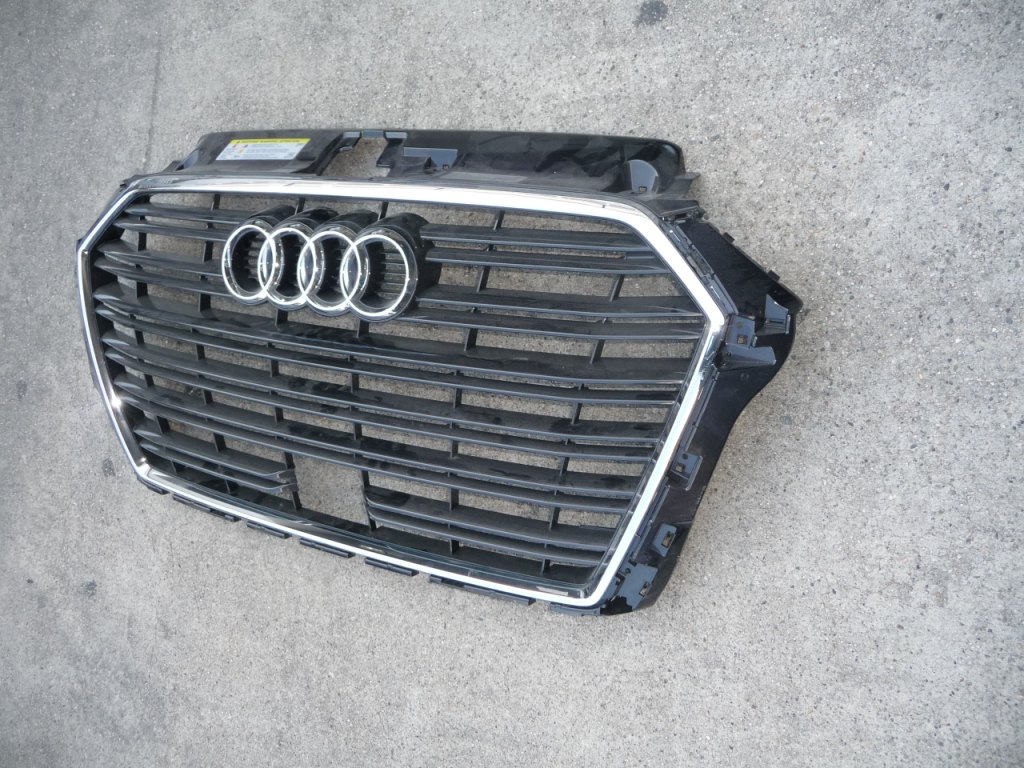 Audi A3 S3 Front Bumper Center Grille 8V5853651 OEM A1 | LA Global Parts