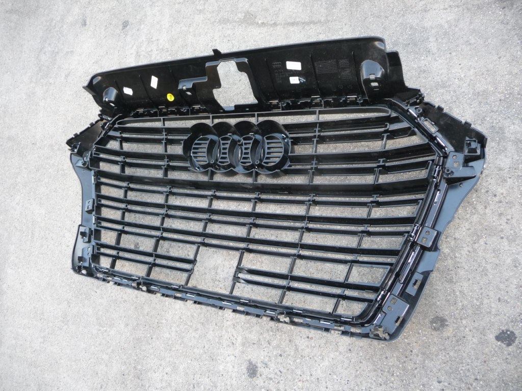 Audi A3 S3 Front Bumper Center Grille 8V5853651 OEM A1 | LA Global Parts