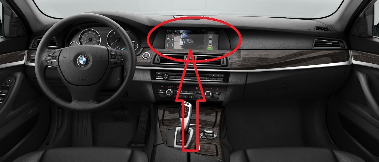 BMW 5 Series Central Information On Board Display Monitor 10" Inch ...