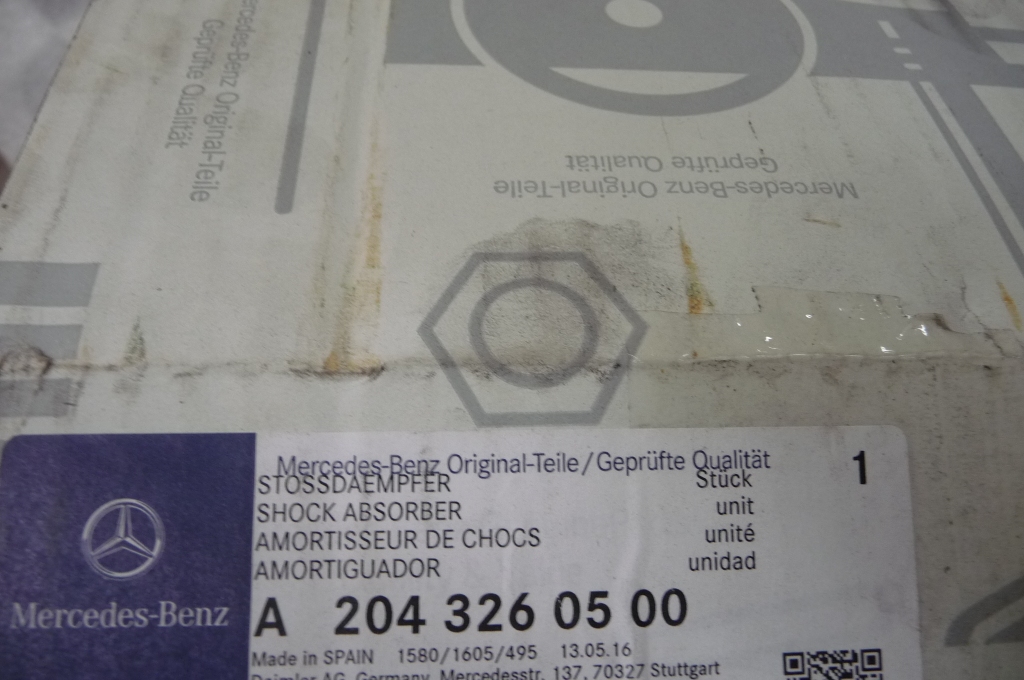 Mercedes Benz W204 C Class Rear Shock Absorber A2043260500 OEM A1 | LA ...