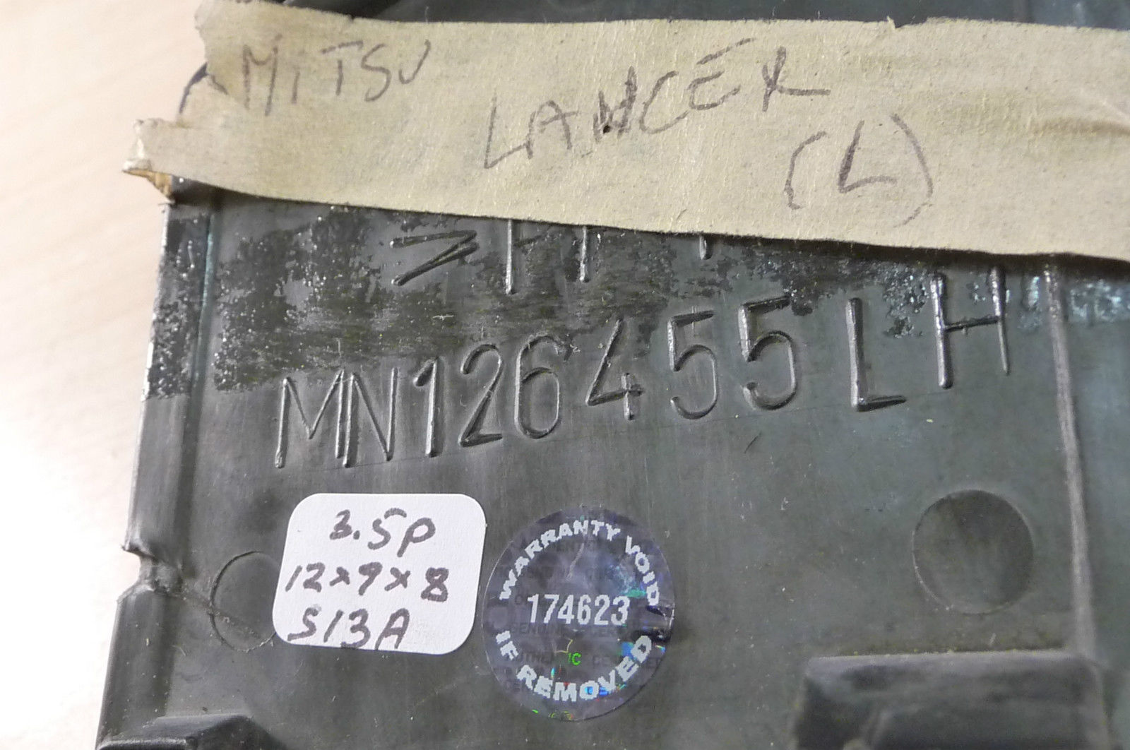 Mitsubishi Lancer Left Driver LH Fog Lamp with Bezel MN161941 MN126455 ...