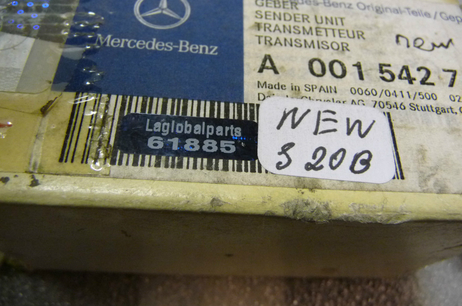 Mercedes Benz PDC Parktronic System Distance Sensor BOSCH -NEW- A ...