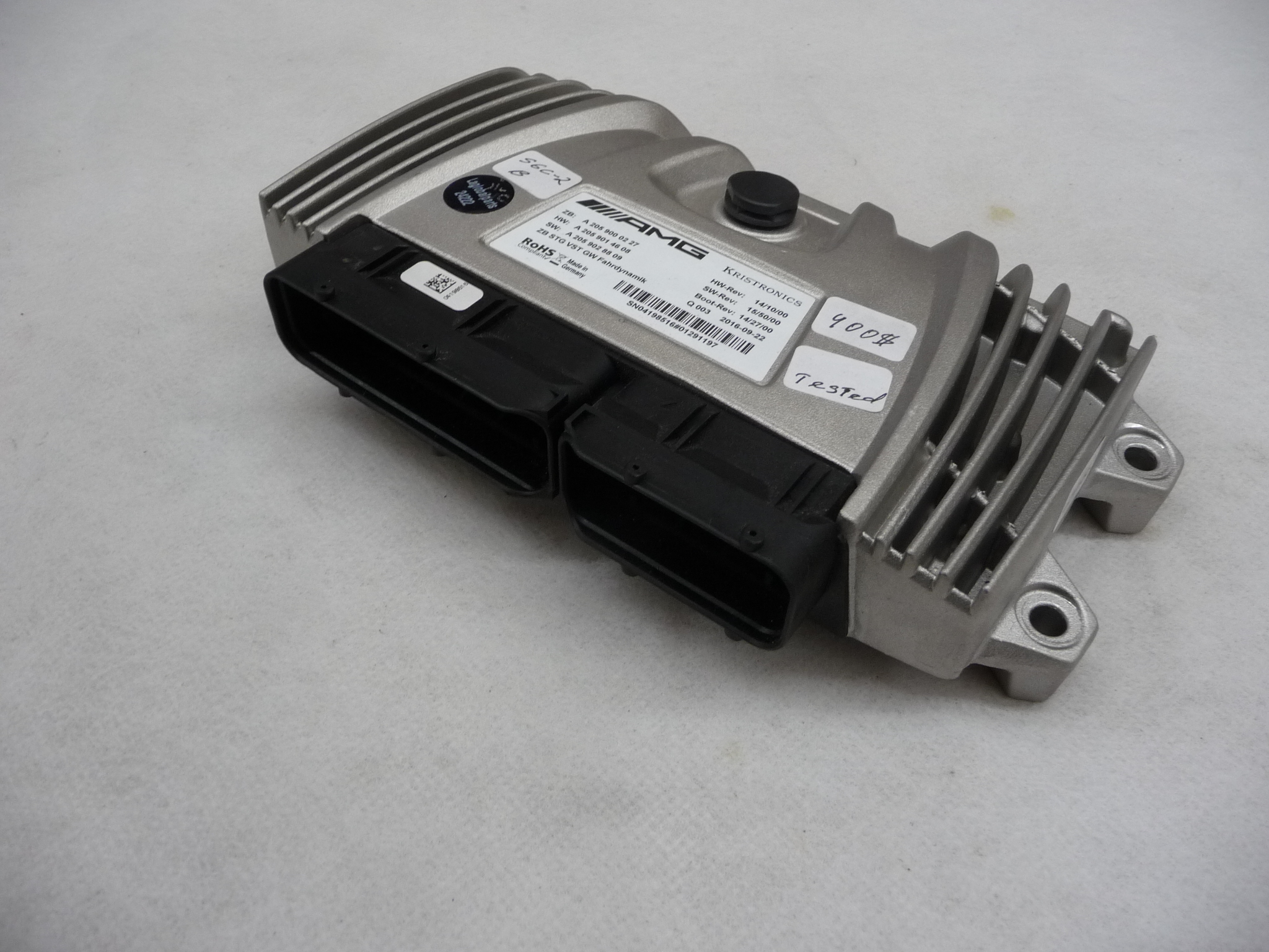 2017 Mercedes Benz W205 C43 AMG ECU Control Module Unit A2059000227 OEM ...