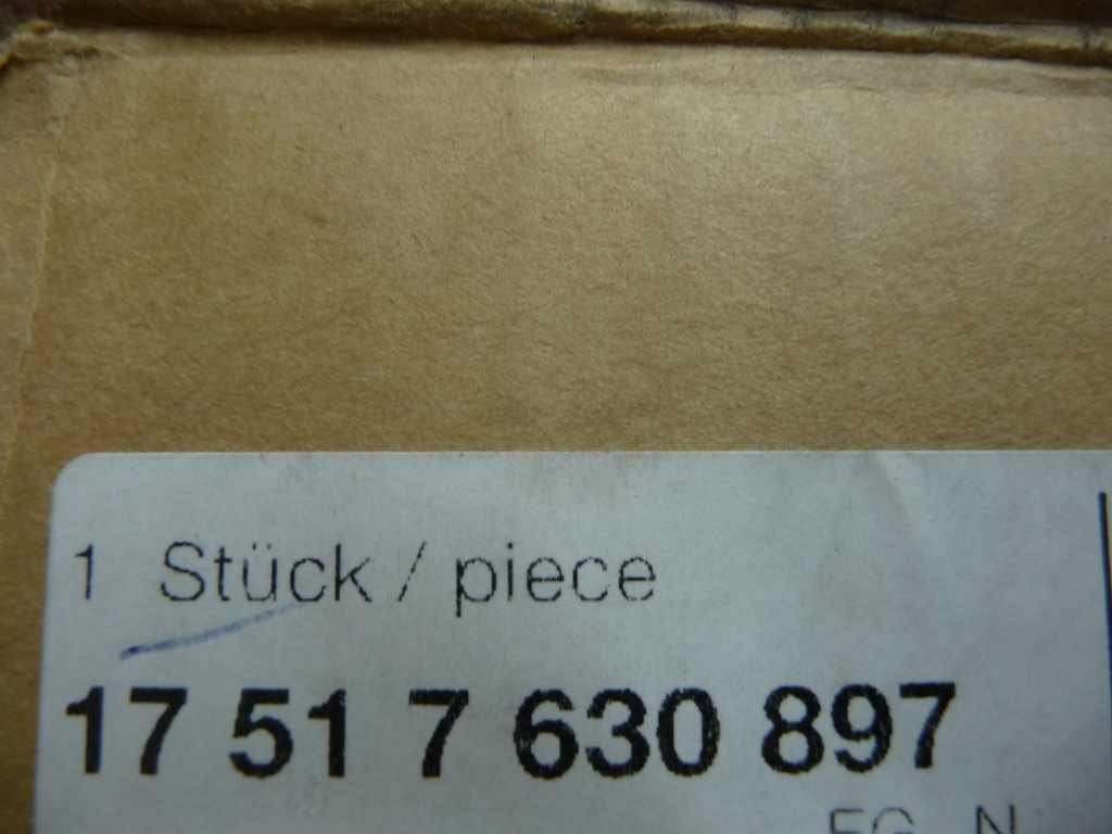 2014-2015 BMW F01 F02 Alpina B7 Charge-Air Cooler Right 17517630897 OEM ...