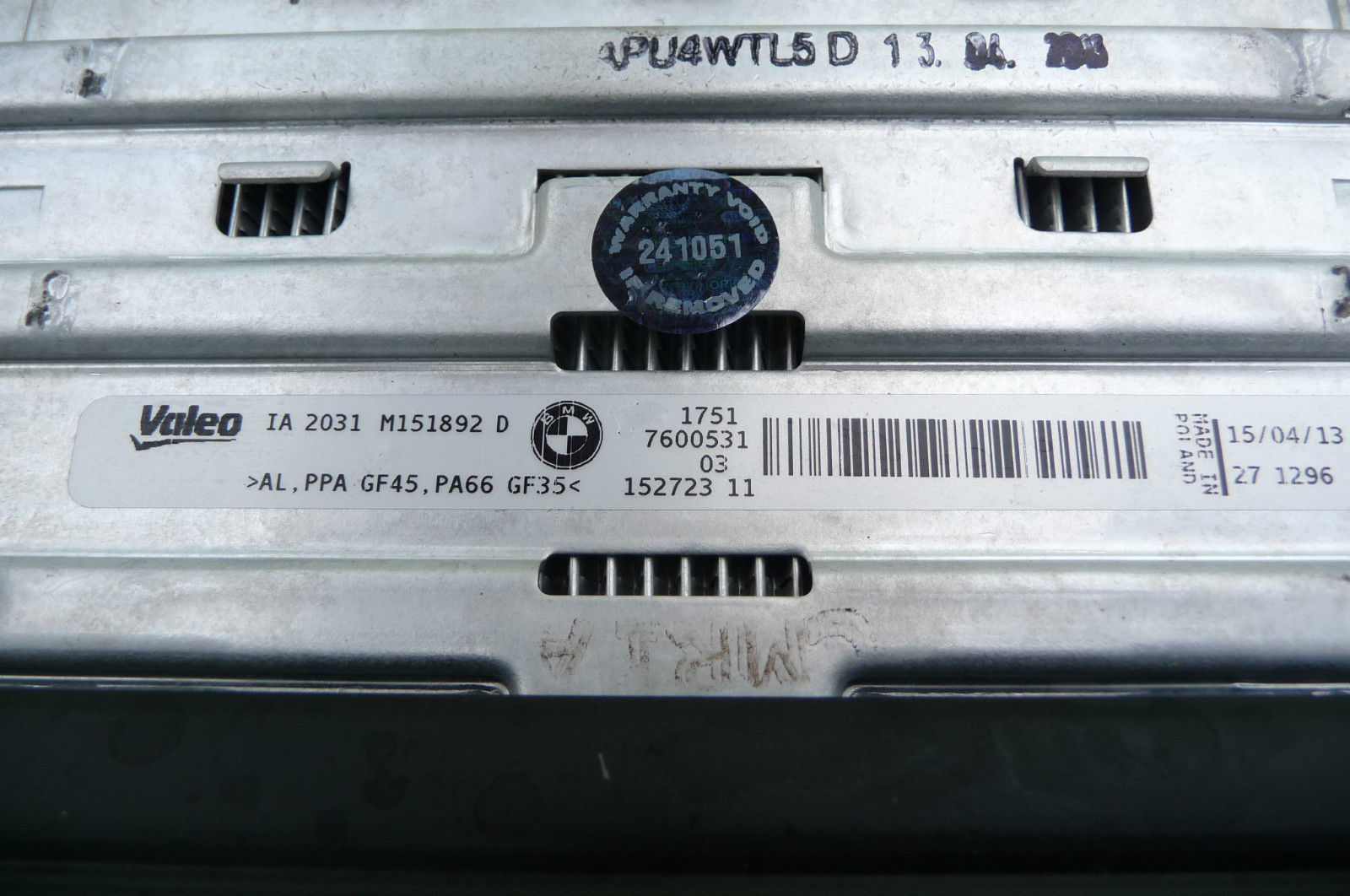 BMW 3 Series 335i Charge Air Cooler Radiator 17517600531 OEM OE | LA ...