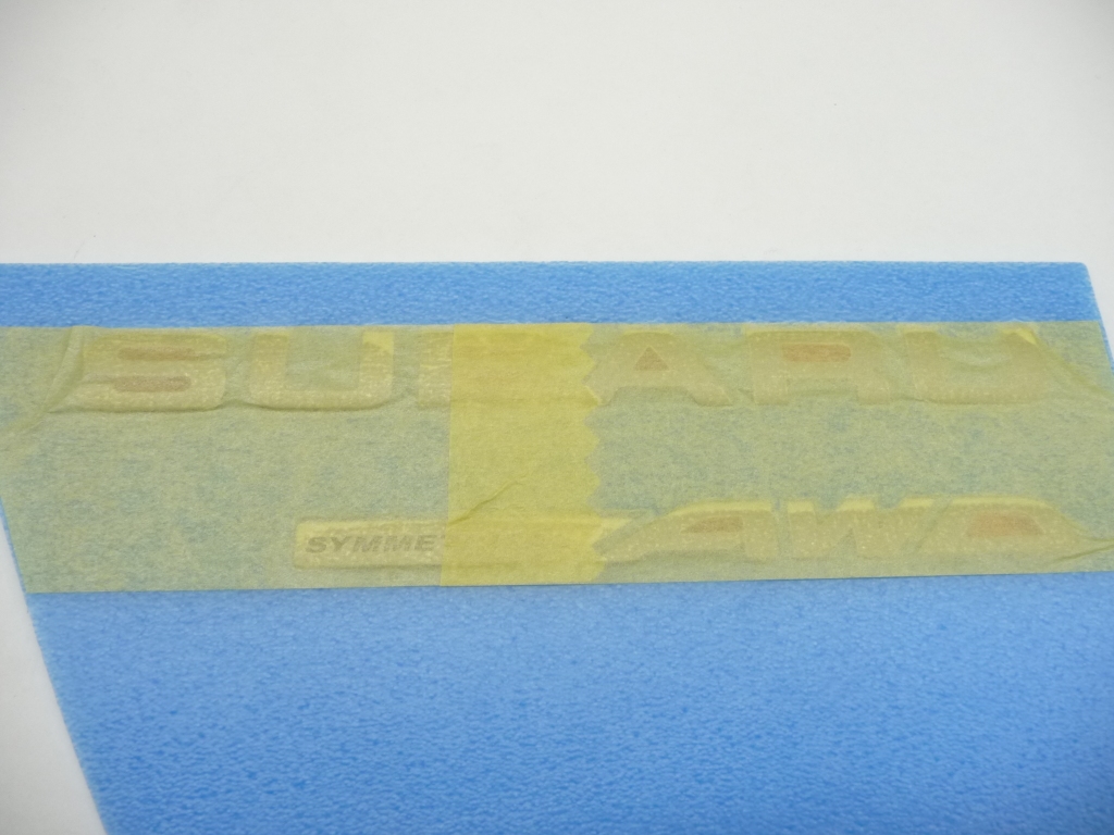 2012-2017 Subaru Impreza Crosstrek Liftgate Emblem Nameplate 93079FJ060 ...