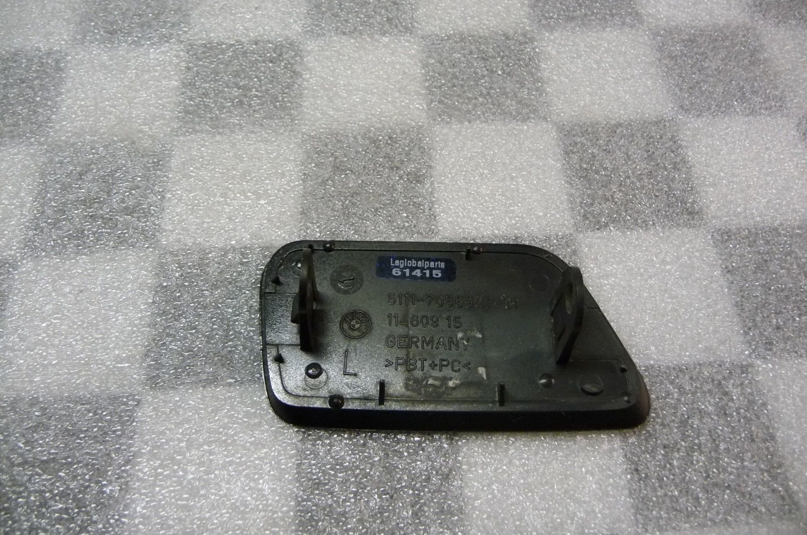BMW 5 Series Front Bumper Headlight Lamp Washer Cover 51117056947 OEM ...