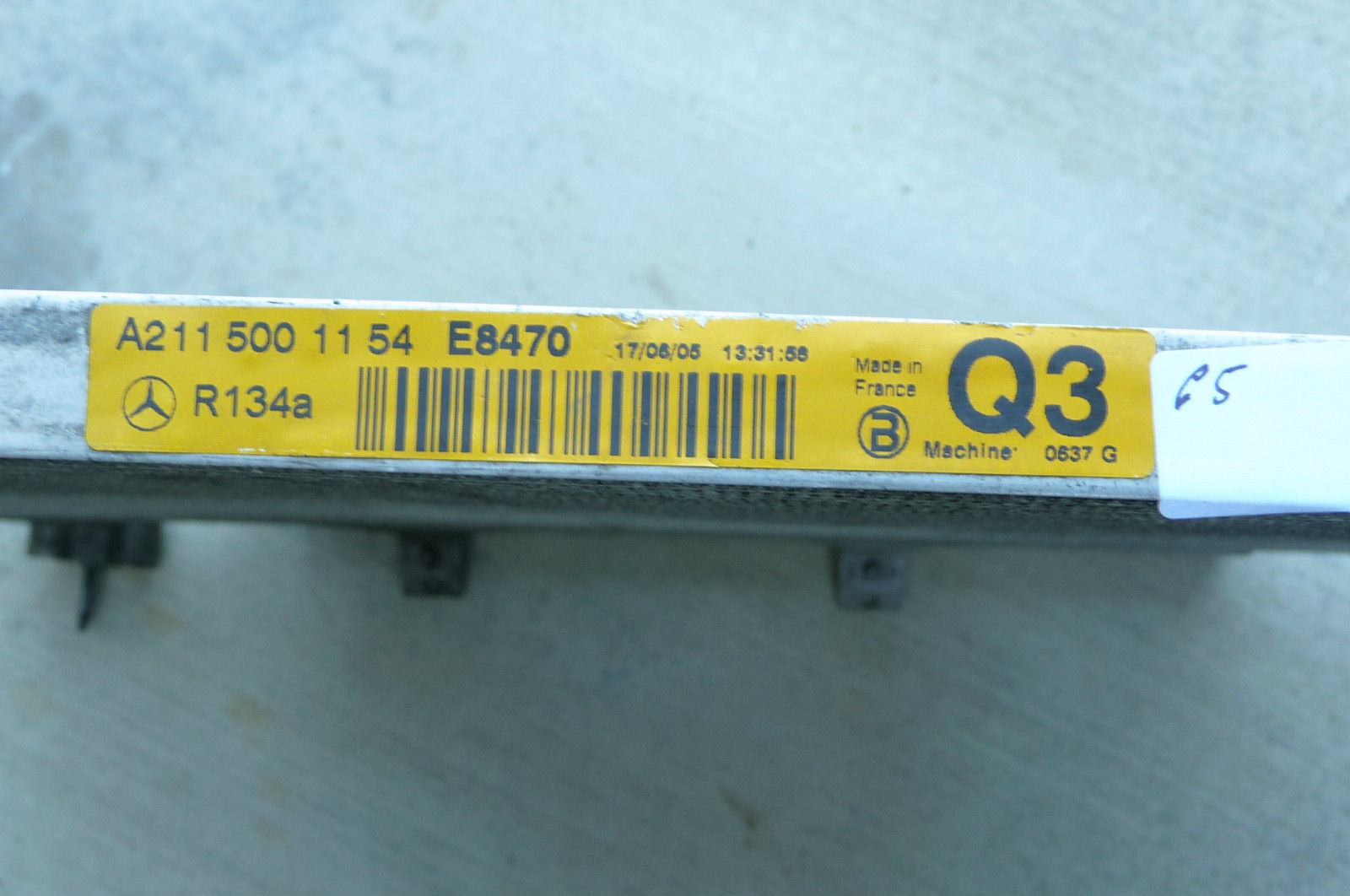 Mercedes Benz W211 E Class A/C Condenser with Drier 2115001154 OEM OE ...