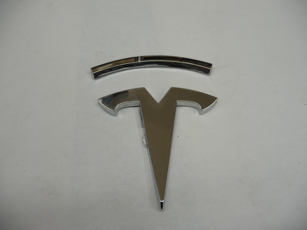 2014 2015 2016 Tesla Model S Rear Trunk Emblem Badge 100856-00-A OEM A1 ...