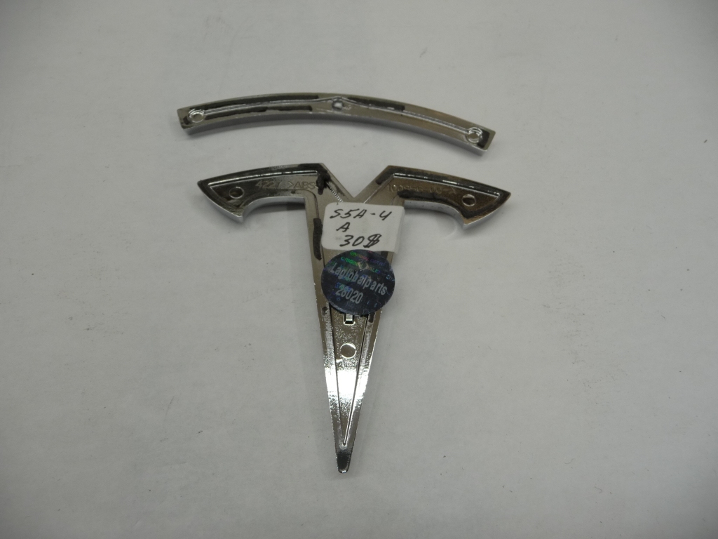 2014 2015 2016 Tesla Model S Rear Trunk Emblem Badge 100856-00-A OEM A1 ...