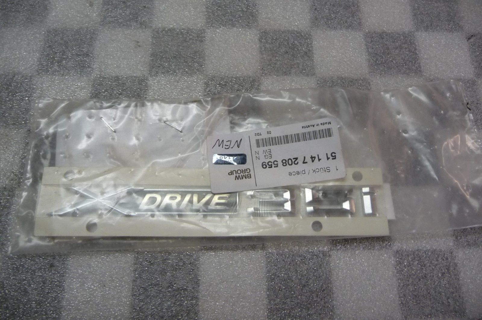 BMW X6 35iX Model Lettering Logo Emblem Badge **NEW** 51147208559 OEM ...