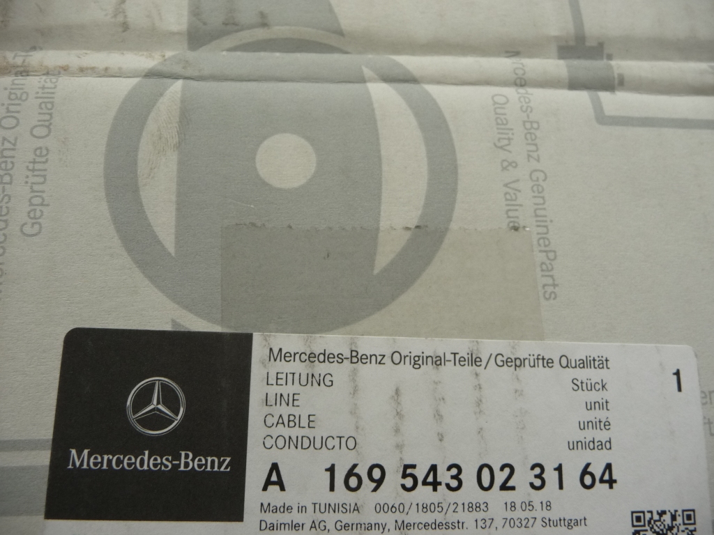 Mercedes Benz Wiring Line A169543023164 OEM A1 | LA Global Parts