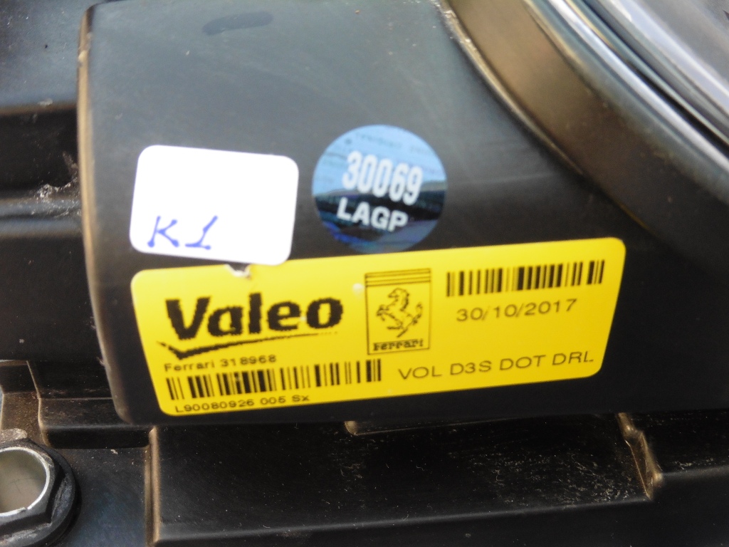 2016-2019 Ferrari 142M 488 GTB Spider Left Driver Headlight 803969 ...