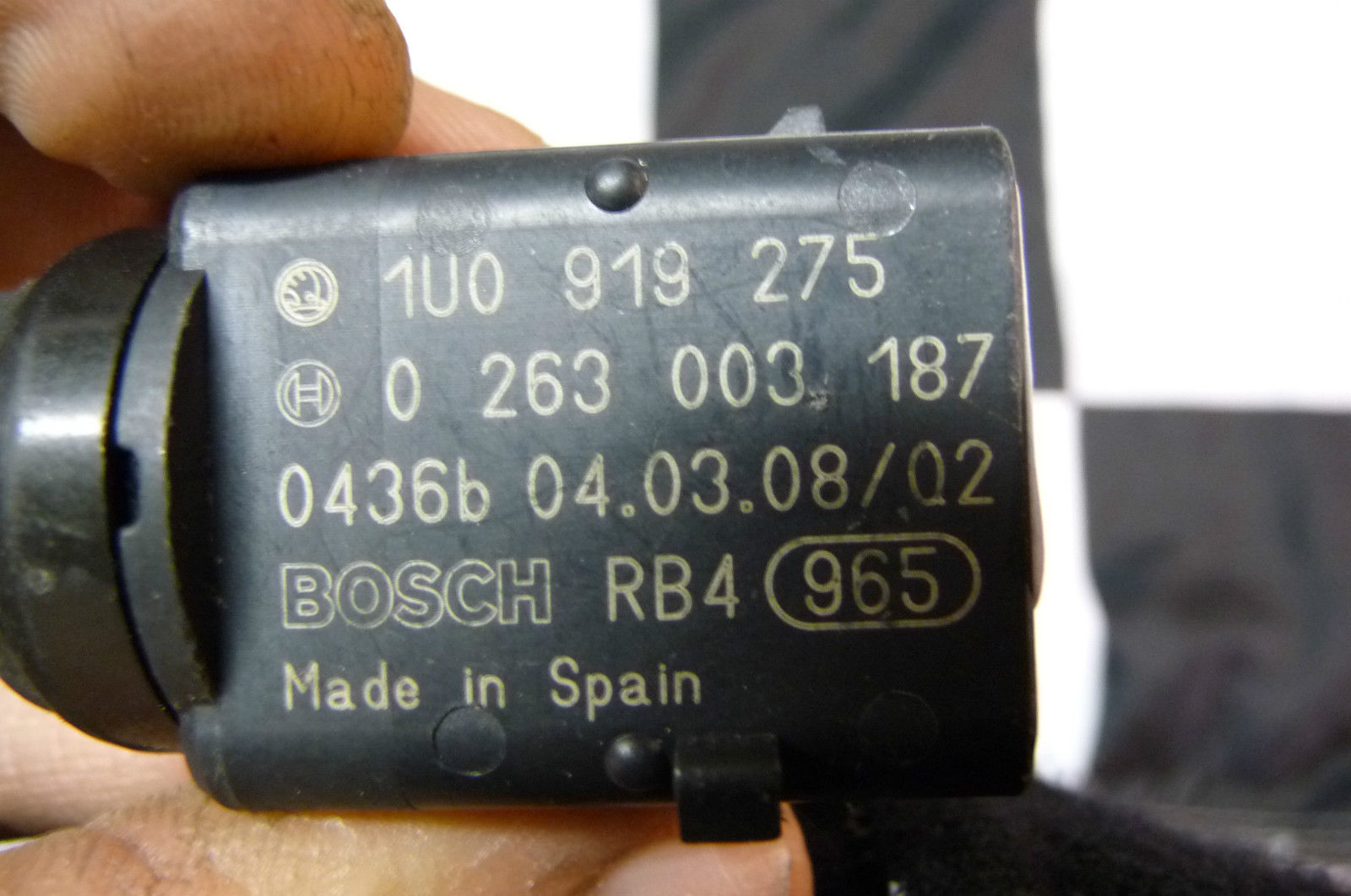 Bosch Parking Sensor Volkswagen Golf Skoda 1U0919275 0263003187 OEM OE ...