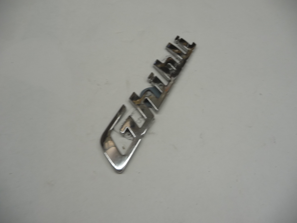 2014-2017 Maserati Ghibli Trunk Lid Emblem Badge Glossy Chrome ...