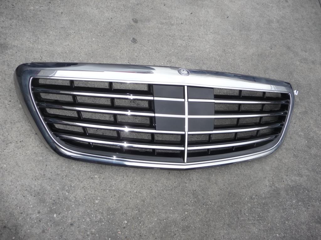 2014-2017 Mercedes Benz W222 S550 S600 Front Radiator Grille ...