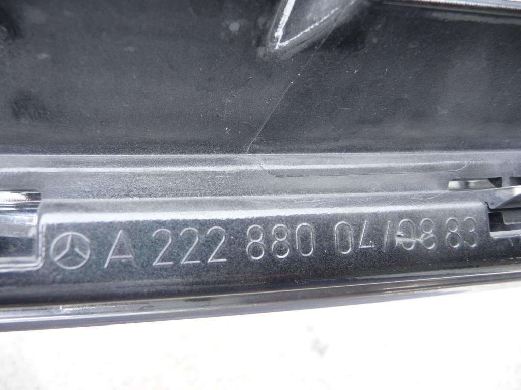 2014-2017 Mercedes Benz W222 S550 S600 Front Radiator Grille ...