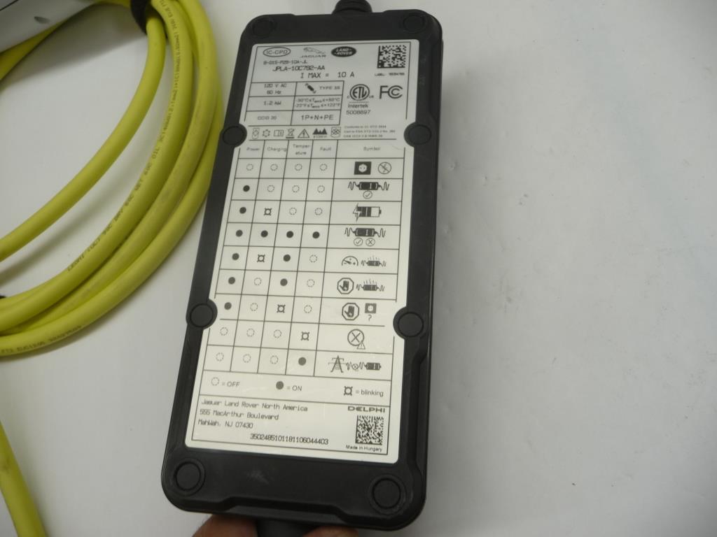 Jaguar Land Rover Mains Charging Cable JPLA-10C792-AA OEM A1 | LA ...