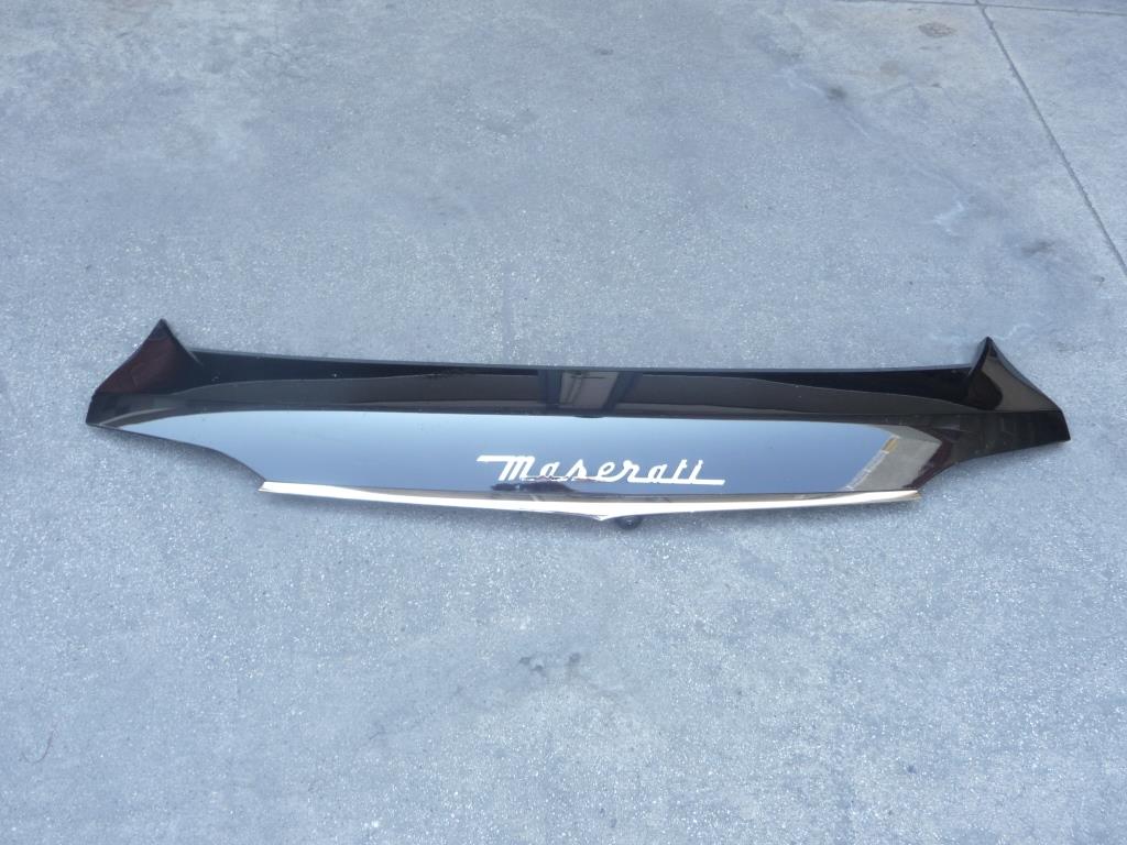 16-19 Maserati Levante Rear Tailgate Spoiler Finisher Trim Camera ...