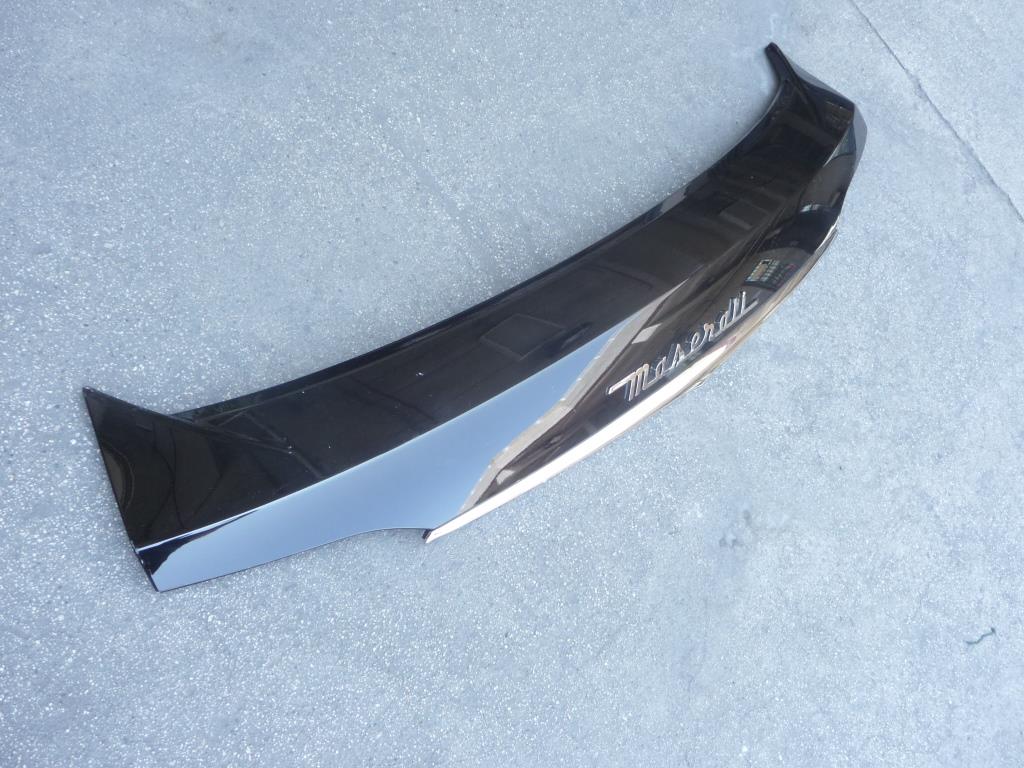 16-19 Maserati Levante Rear Tailgate Spoiler Finisher Trim Camera ...