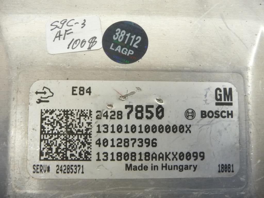 2017 2018 2019 Chevrolet Bolt Engine Control Module Unit ECM 24285371 ...