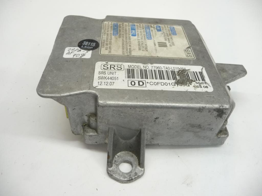 2008-2009 Honda Accord SRS Control Module Unit 77960-TA0-L010-M4 OEM A1 ...