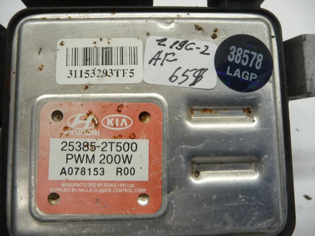 2014-2015 Kia Optima Engine Cooling Fan Control Module 25385-2T500 OEM ...