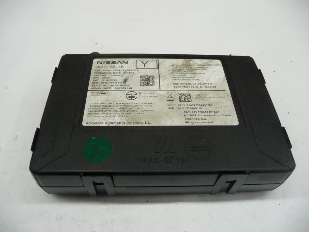 2018-2020 Nissan Altima, Maxima Telematics Control Module 28275-6FL2B ...