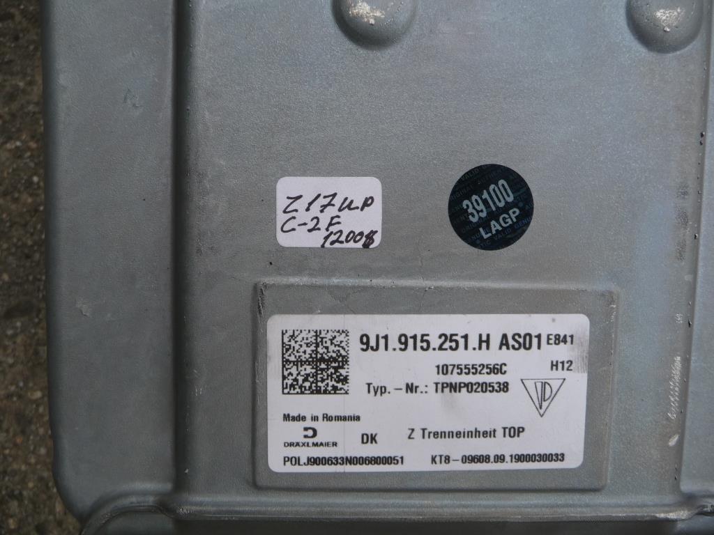 2021 Porsche Taycan Battery Isolator 9J1915251H OEM OE | LA Global Parts
