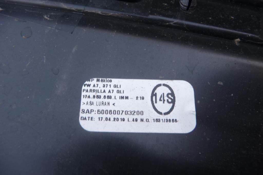 2019-2020 Volkswagen VW Jetta GLI Front Grille with Radar 17A853653L ...