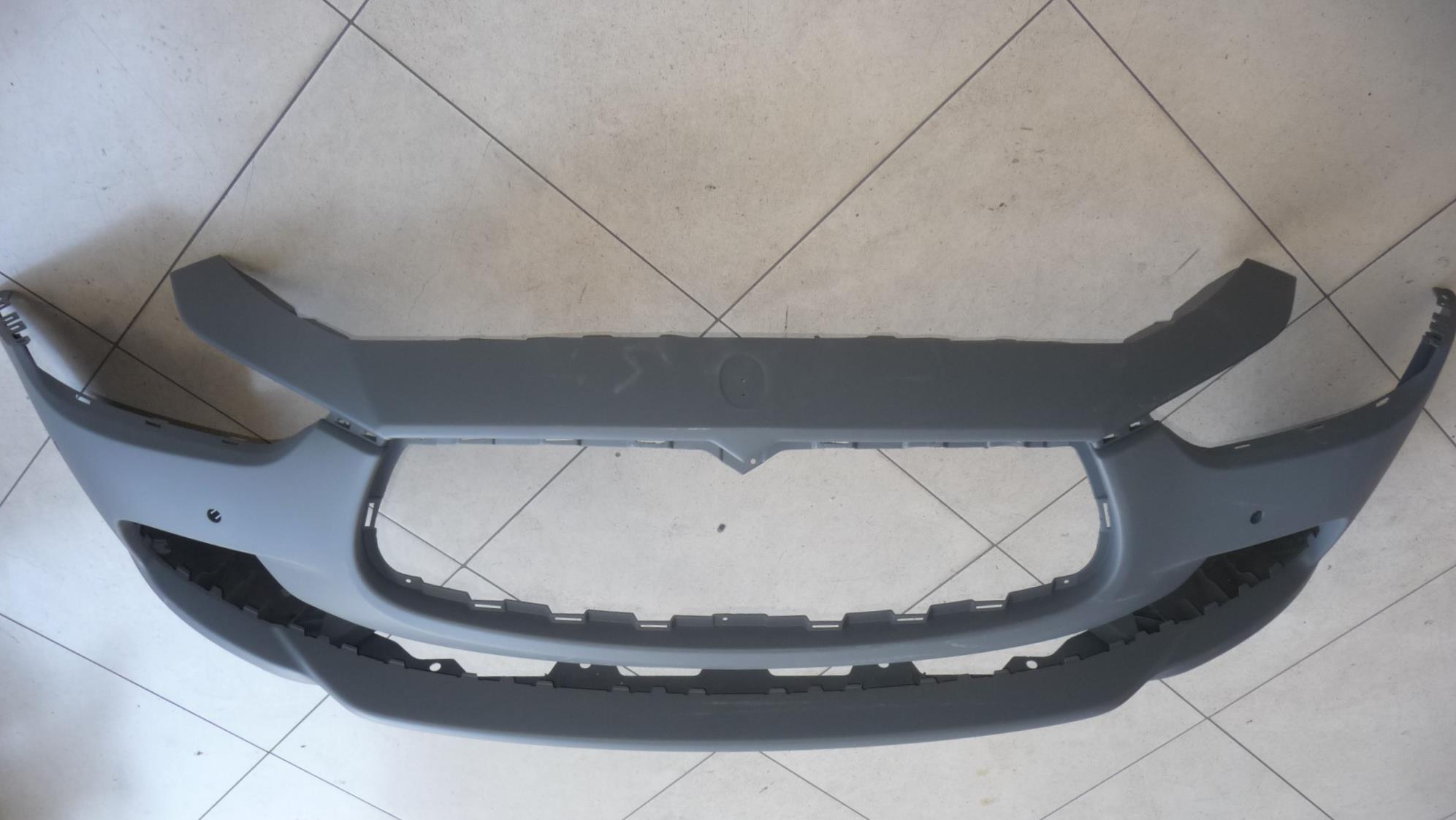 14-17 Maserati Ghibli M157 Front Bumper Cover with PDC/Non Washer ...