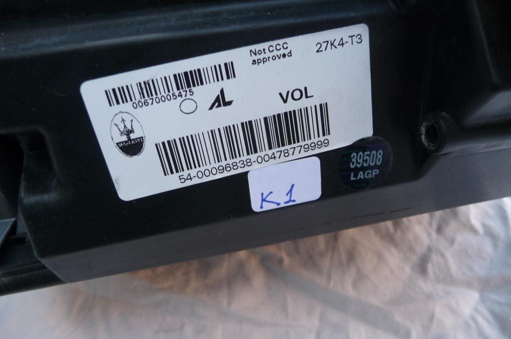 14-17 Maserati Ghibli Xenon LED Adaptive AFS Left Driver Headlight ...