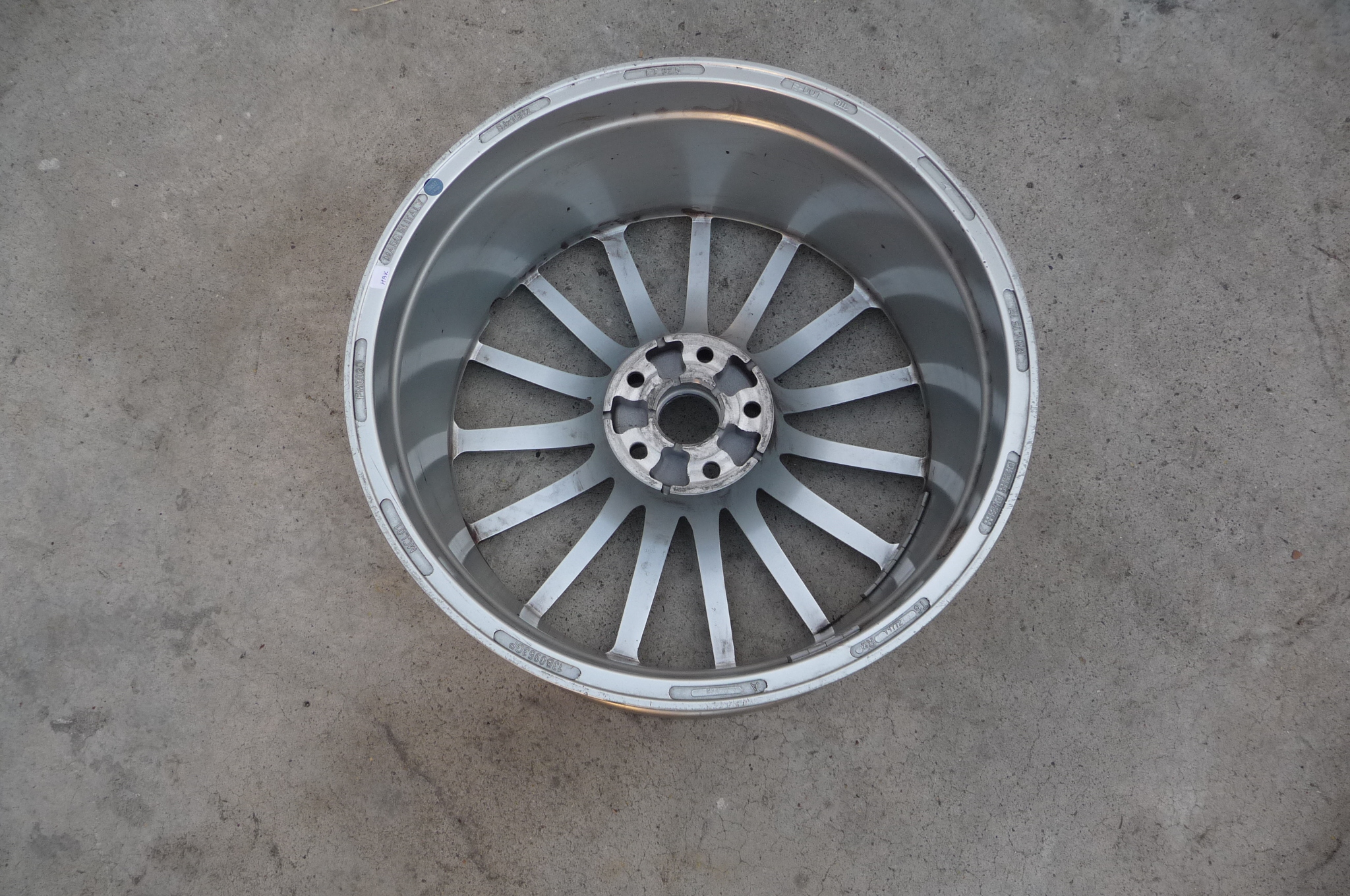 2017-2021 McLaren 570GT 19'' Front 8JX19H2 Silver Rim Wheel 13B0953GP ...