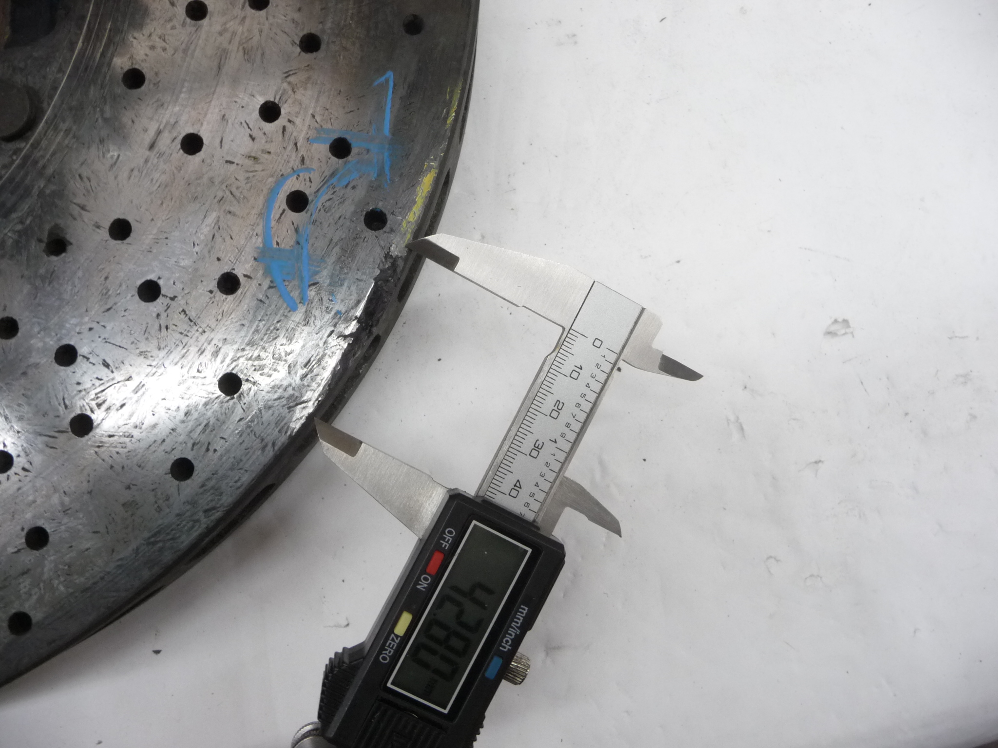 2016-2019 McLaren 570S Front Brake Rotor 11C0771CP Carbon Ceramic ...