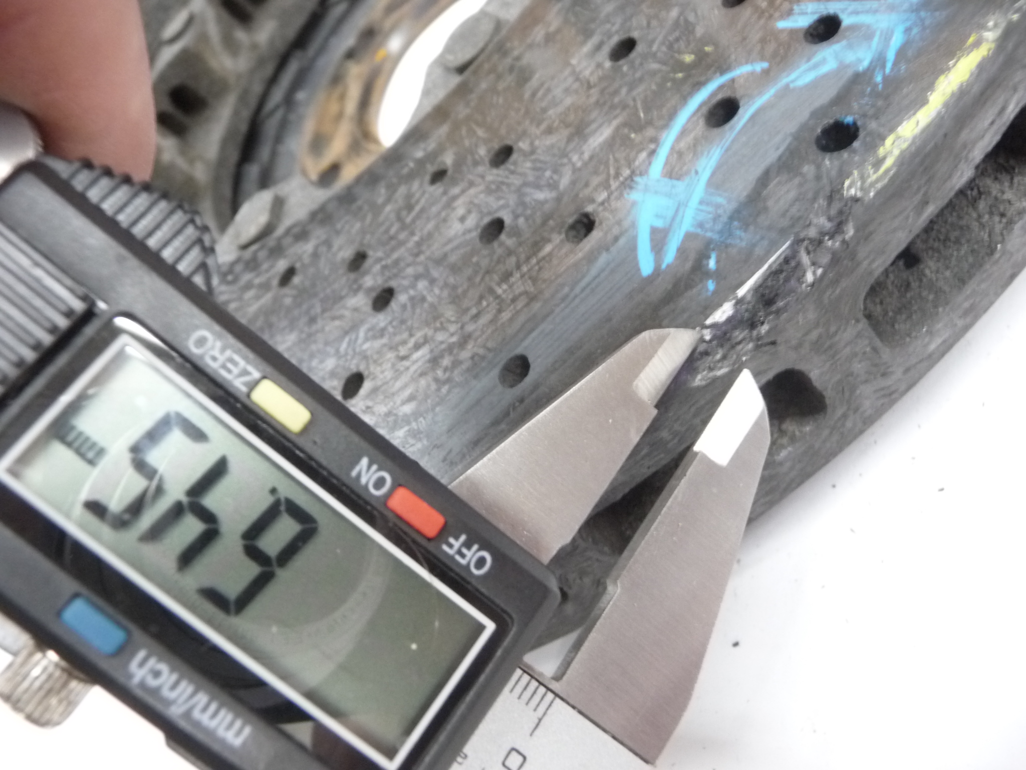 2016-2019 McLaren 570S Front Brake Rotor 11C0771CP Carbon Ceramic ...