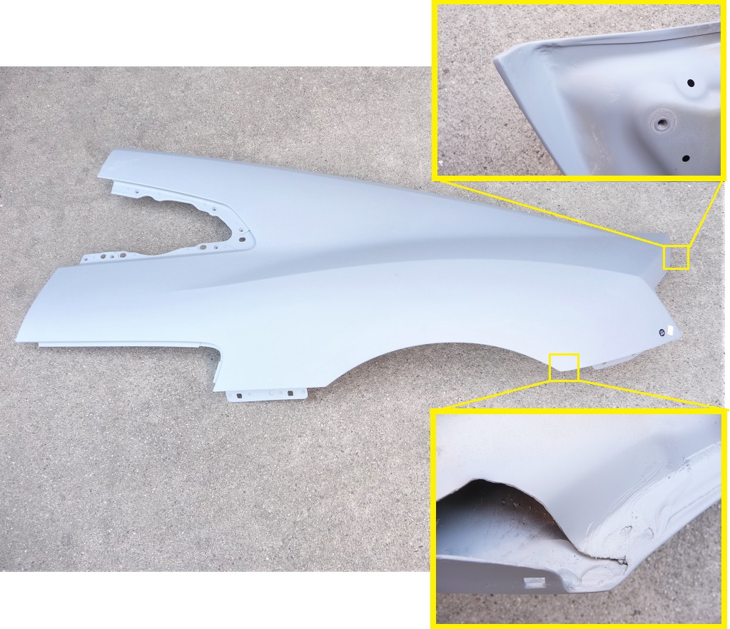 2016-2019 Audi R8 Coupe Left Quarter Panel Rear Fender Panel Cover ...