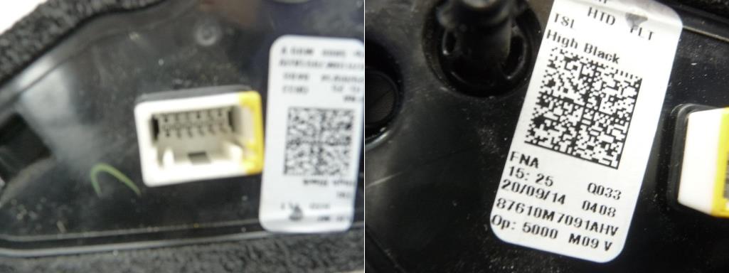 2019-2020 Kia Forte Left Driver Outside Mirror Assembly 87610-M7091 OEM ...