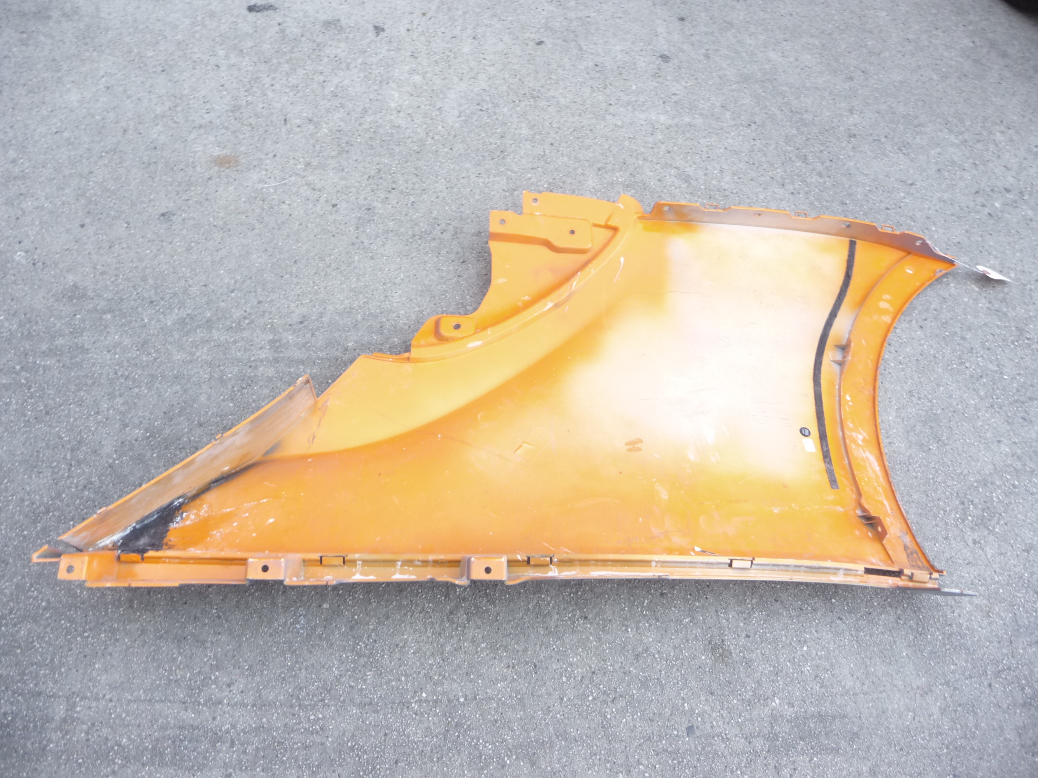 19-20 McLaren 600lt Right Passenger Lower Quarter Wing Cover Panel ...