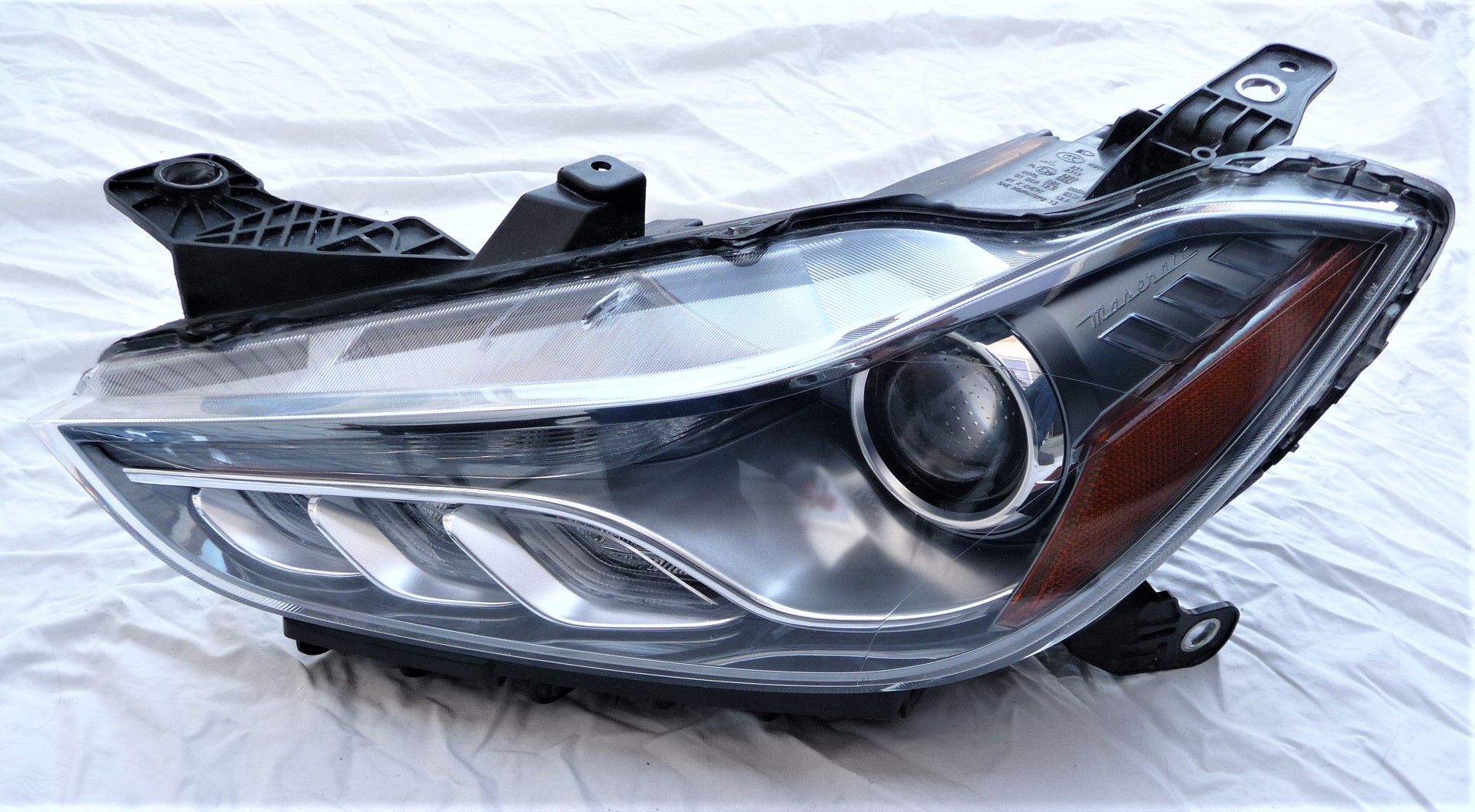 14-17 Maserati Ghibli Left Driver Side Headlight Headlamp NON AFS ...
