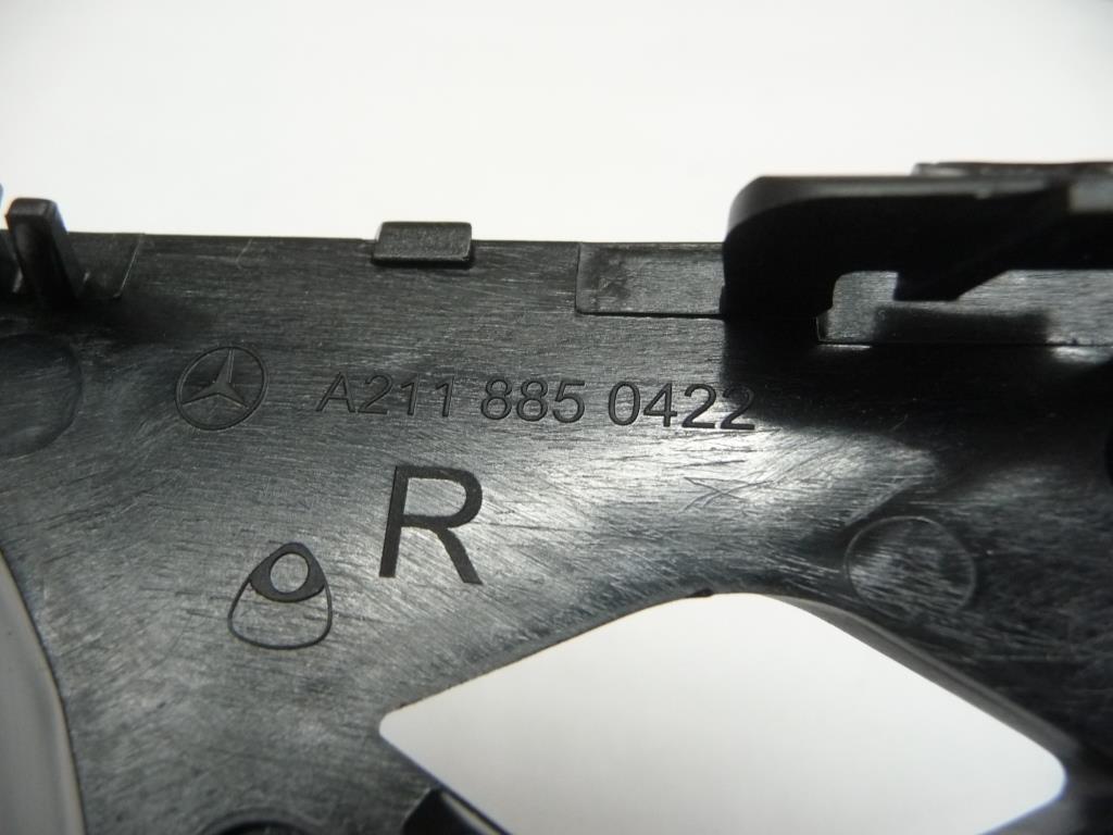 2007-2009 Mercedes Benz W211 Front Bumper Right Grille A2118850422 OEM ...