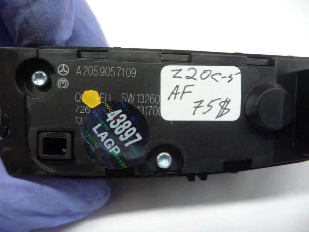 2017-2018 Mercedes Benz C43 AMG Audio Switch A2059057109 OEM A1 | LA ...