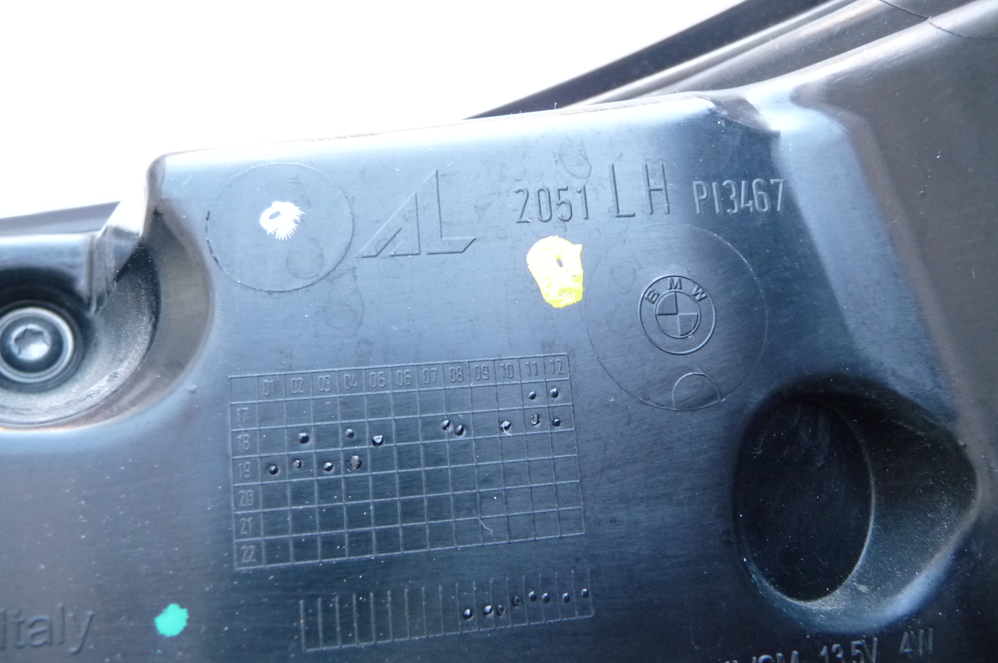 20-21 BMW G11 G12 Rear Left Driver Side Tail Light 63217481201 OEM Bad ...