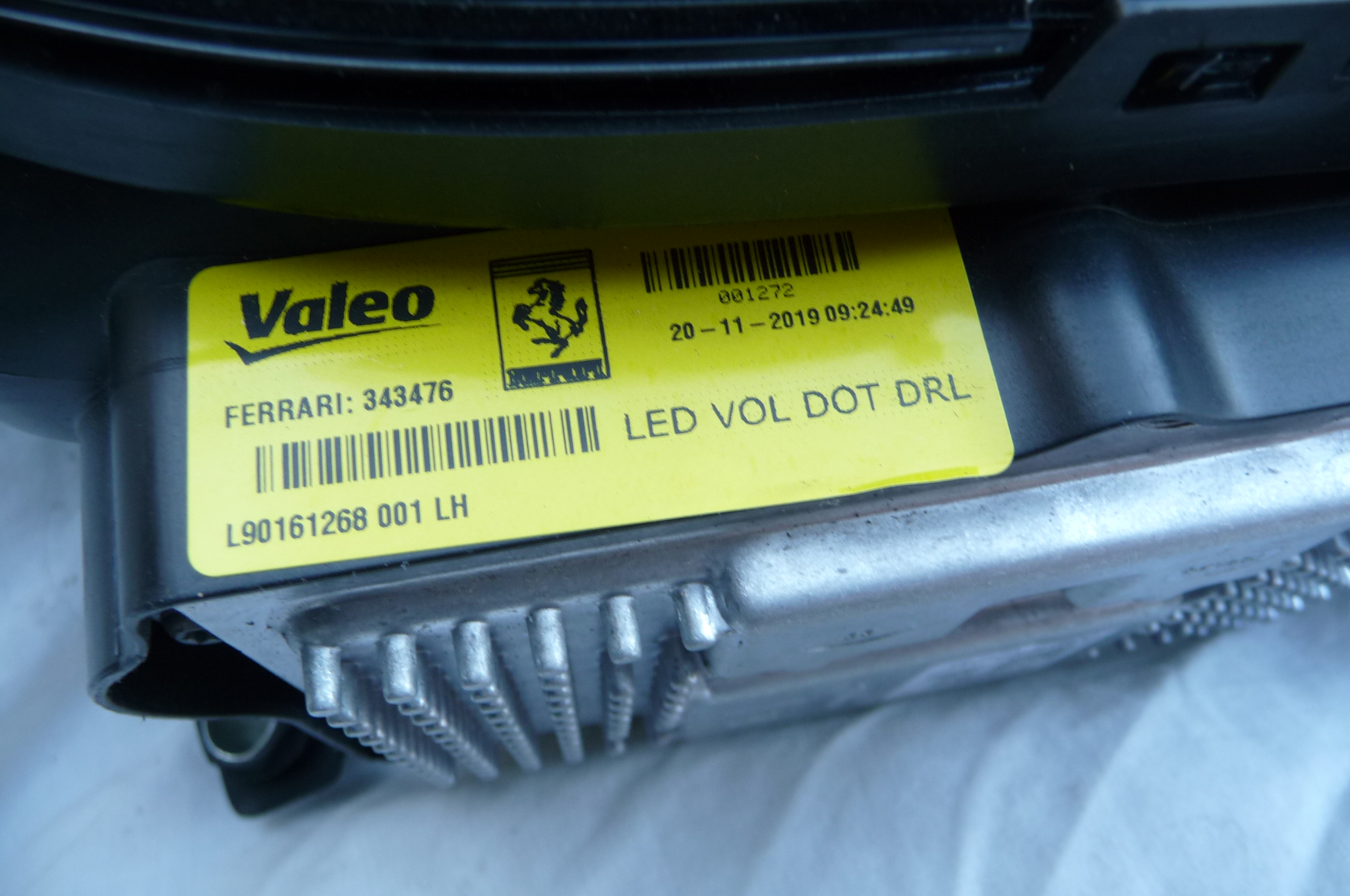 2018-2020 Ferrari Portofino F164 SX Left Driver LED Headlight 343476 ...